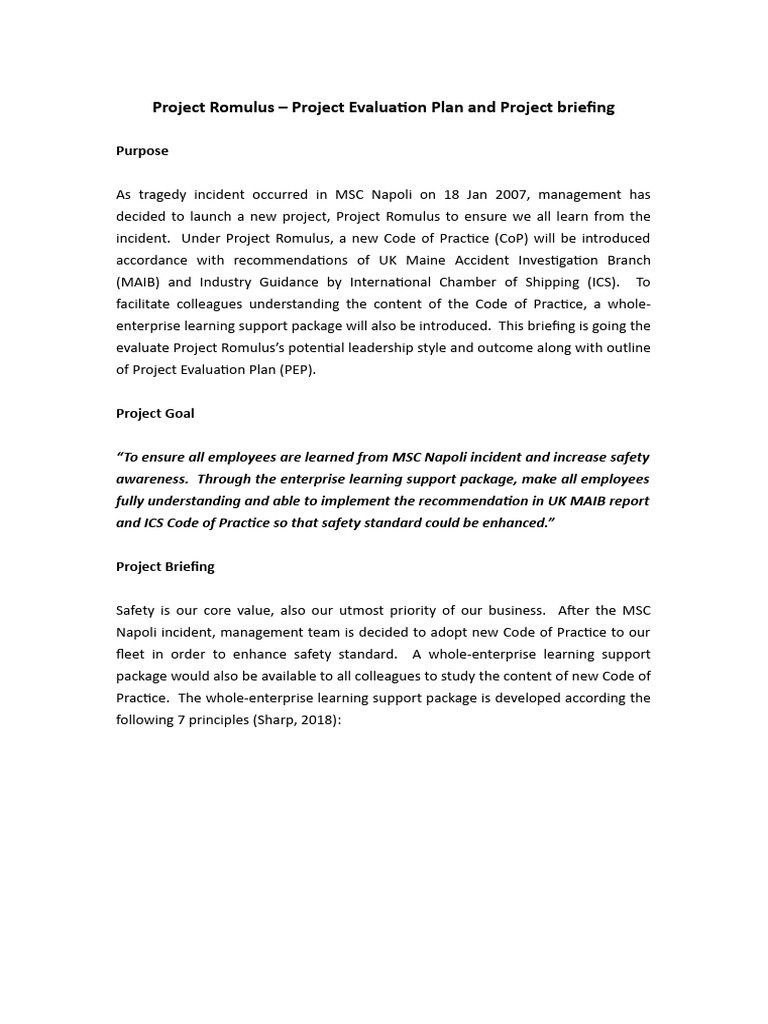 Project Romulus | PDF | Transformational Leadership | Leadership