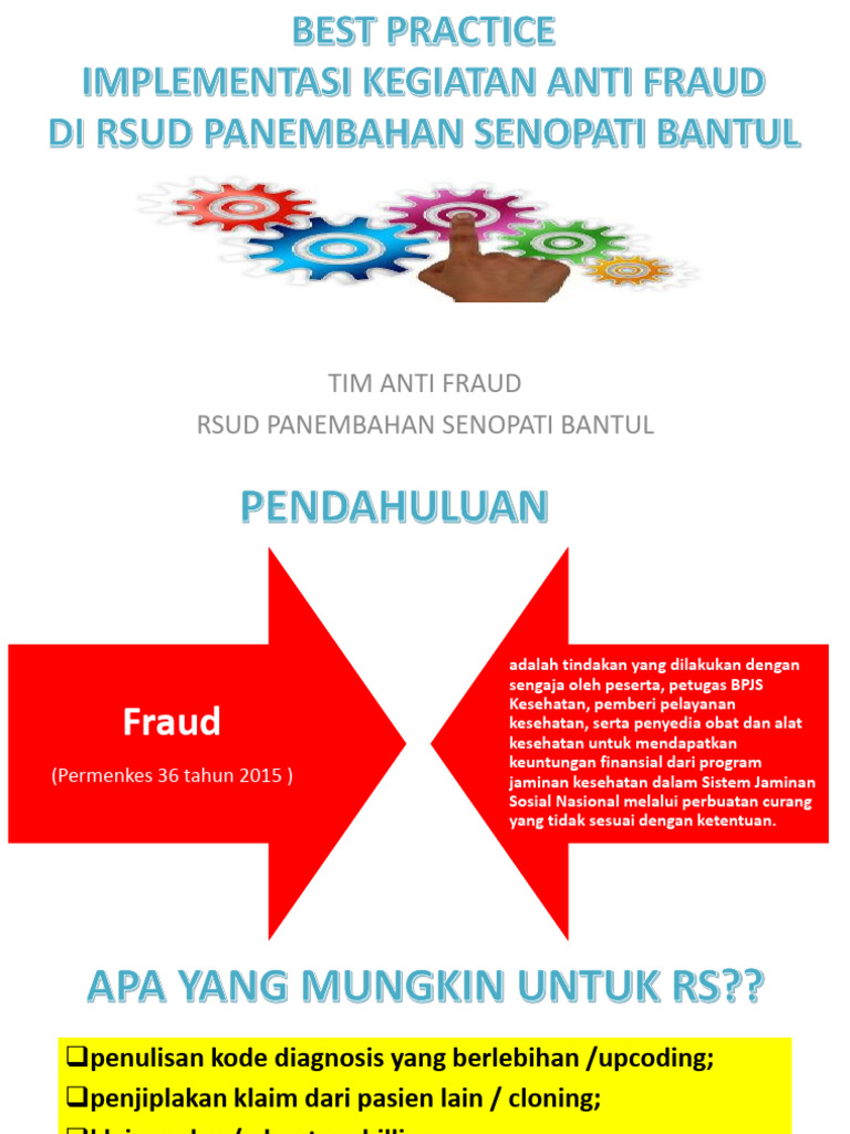 Implementasi Program Anti Fraud BPJS | PDF