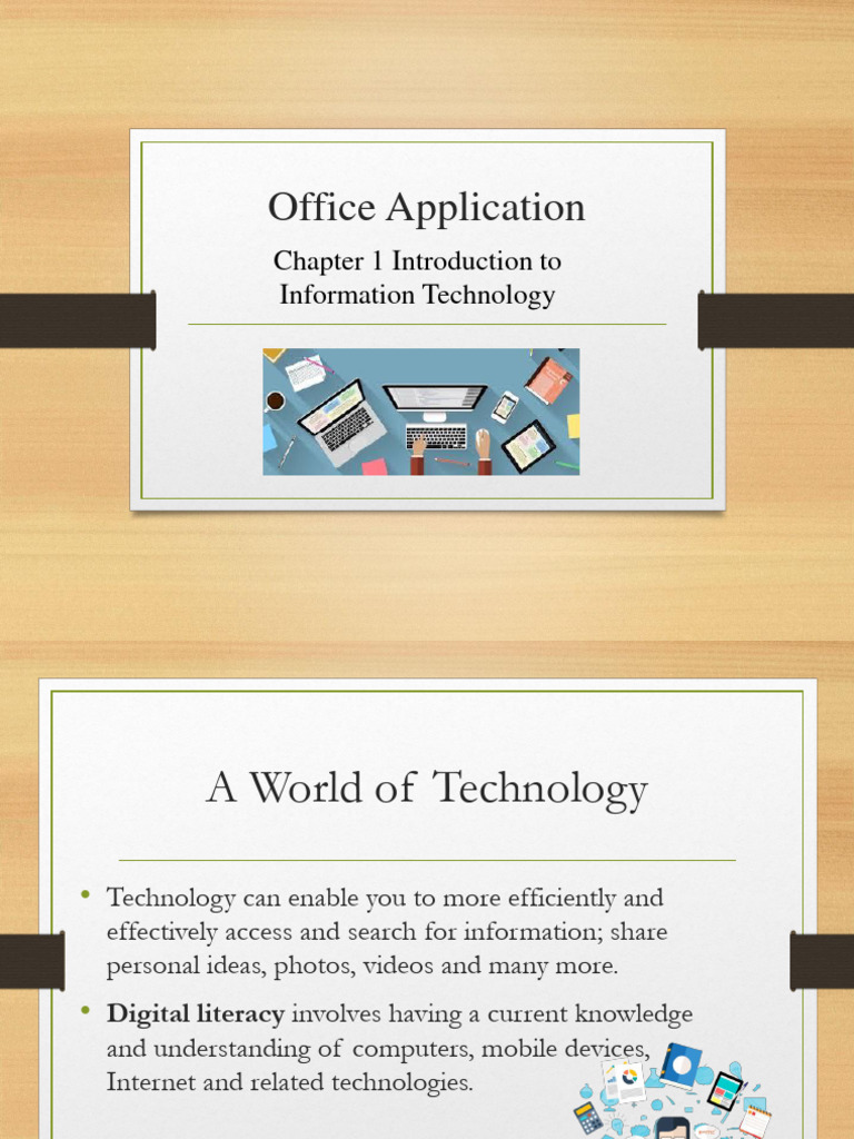Chapter 1 Intro To ICT | PDF | Computer Data Storage | Graphical User Interfaces