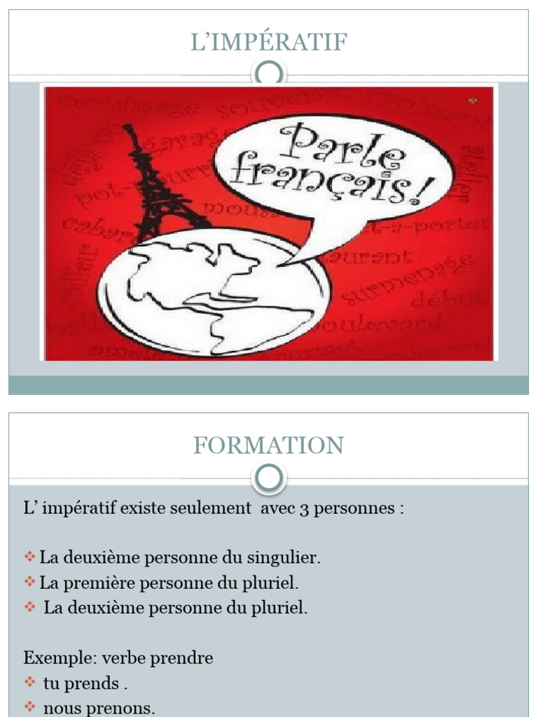 Guide Complet de l'Impératif Français | PDF | Verbe | Nombre grammatical