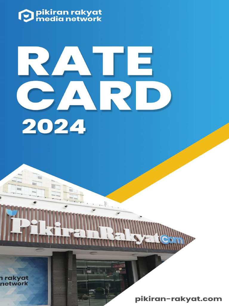 PRMN 2024 Rate Card Overview | PDF | Entertainment | Service Industries