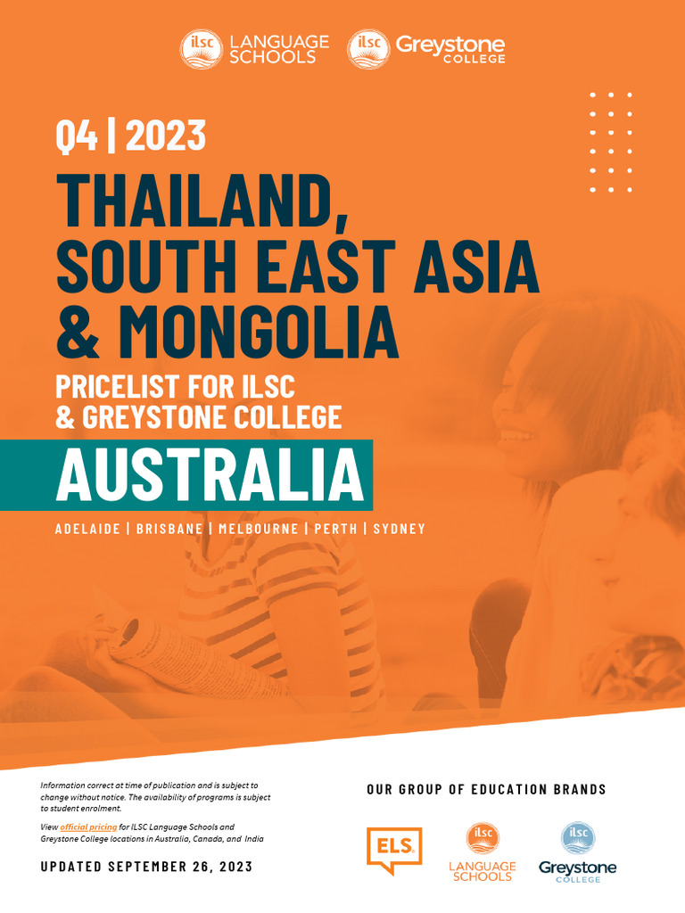 Ilsc-Greystone 2023 | PDF | Australia | College