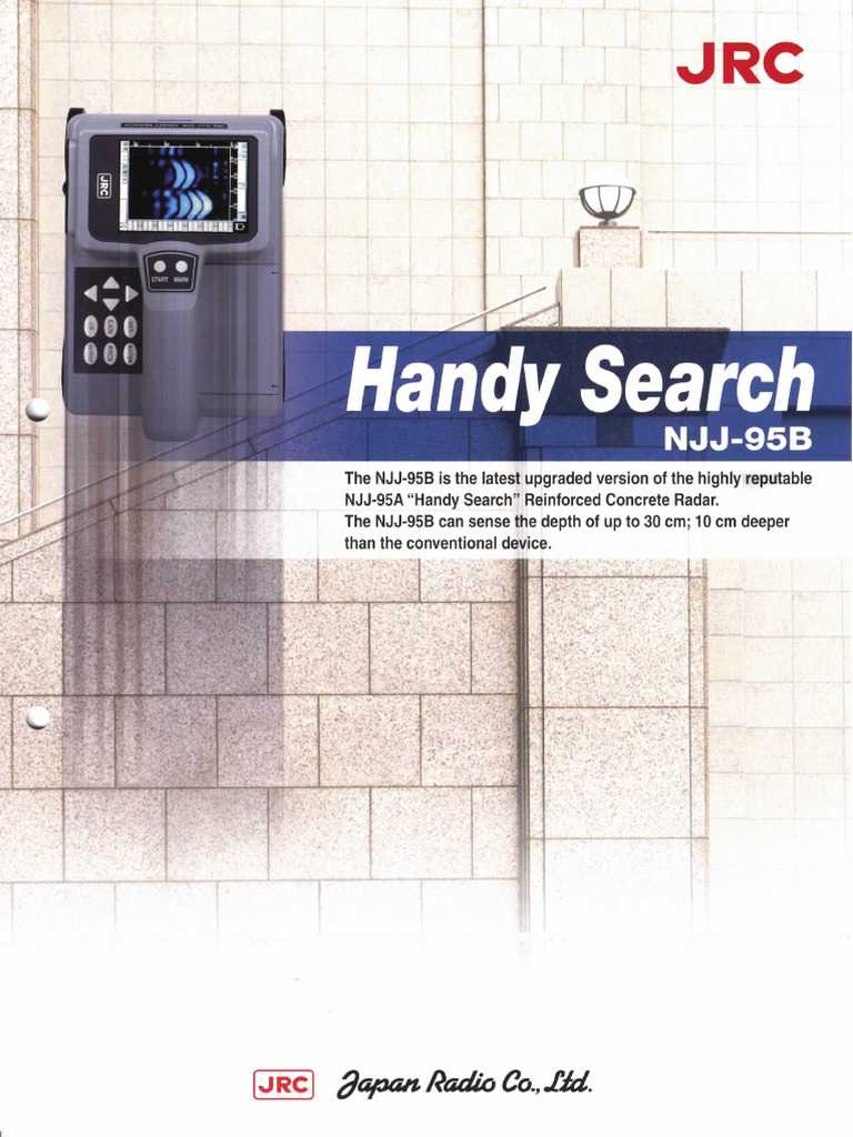 Handheld Ground Penetrating Radar NJJ 95b | PDF