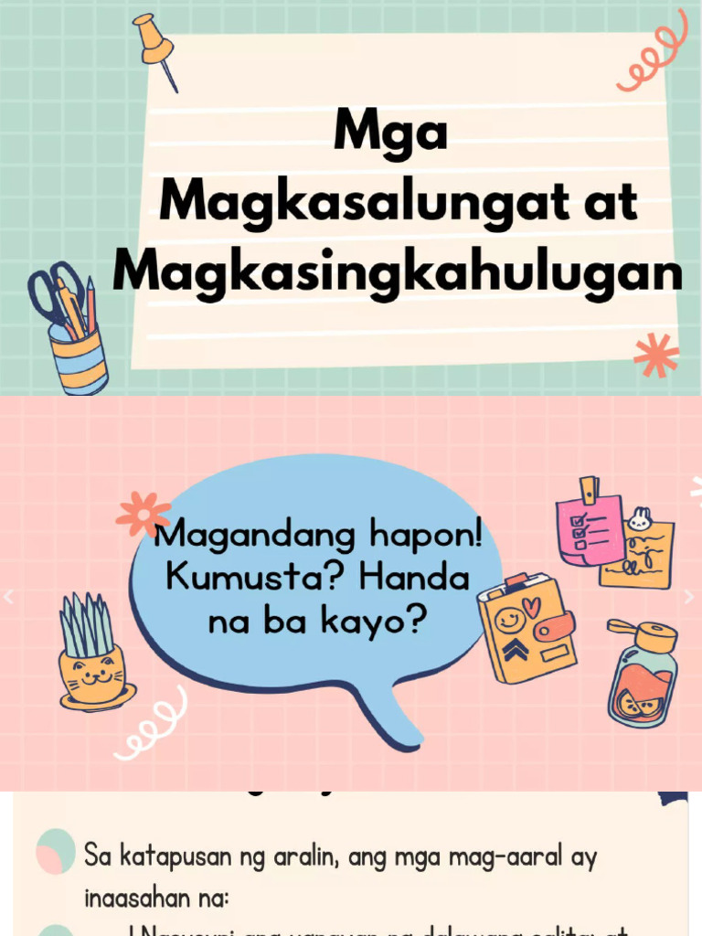 Grade 3 Filipino | PDF