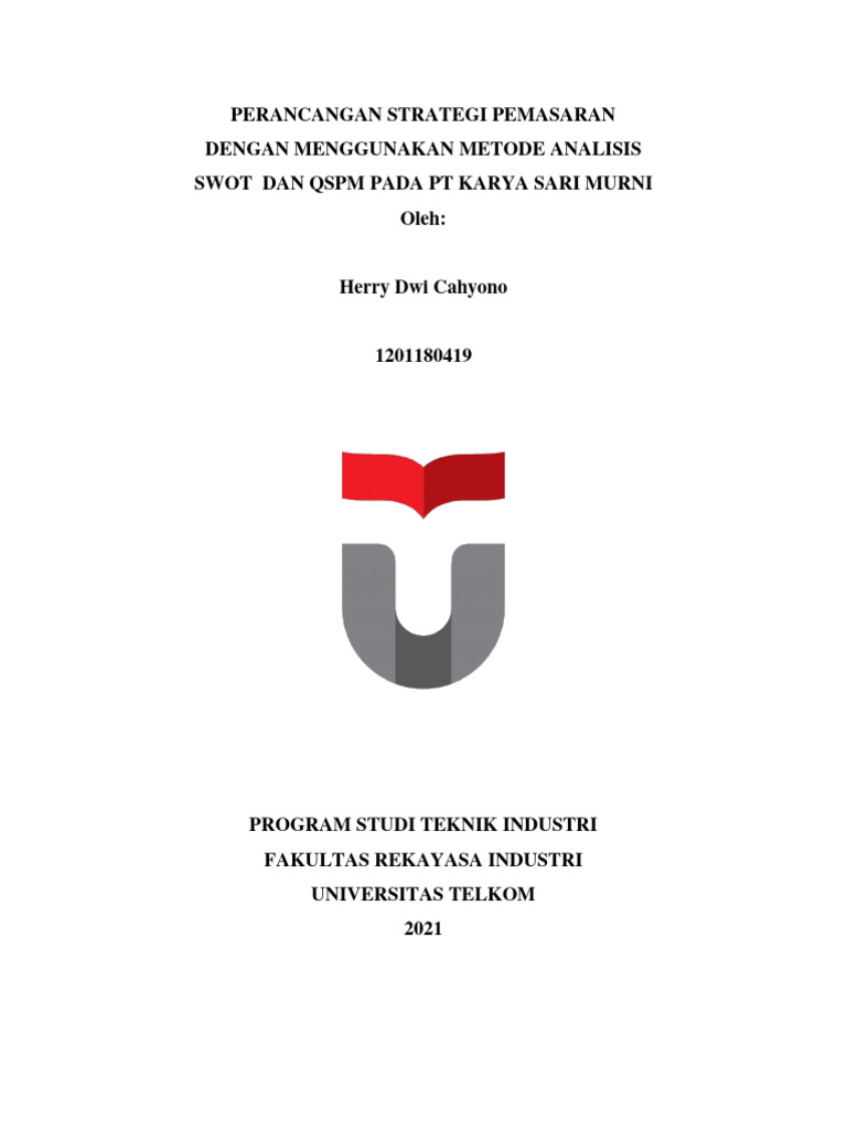 Strategi Pemasaran PT KSM | PDF