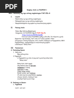 Salitang Magkatugma Worksheet | PDF