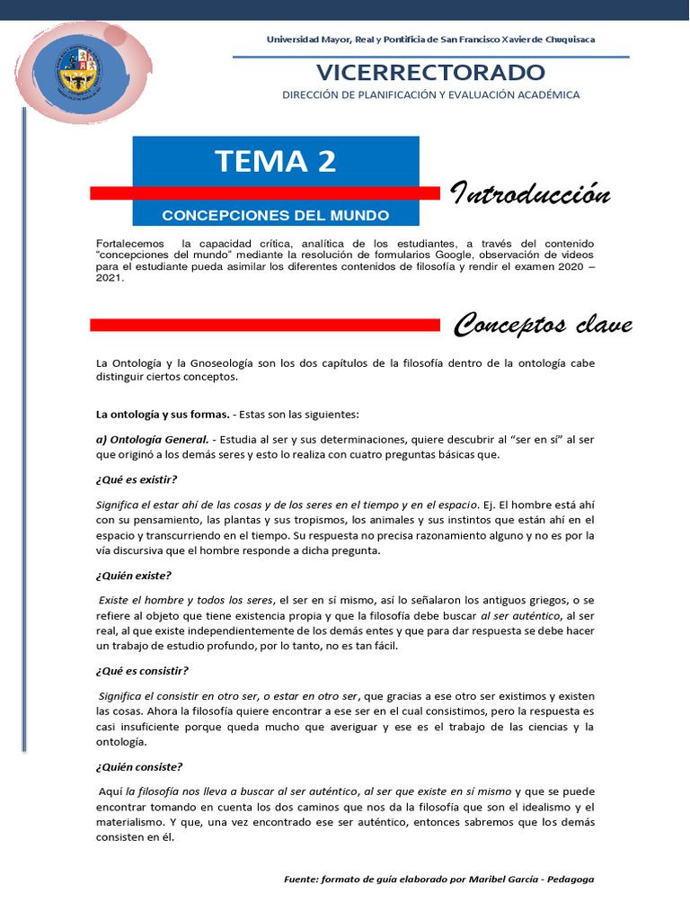 Filosof-A Tema 2 | PDF | Conocimiento | Verdad