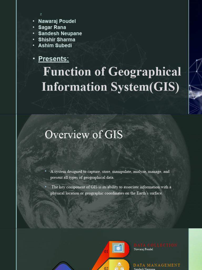 Functions of Geographic Information System (GIS) - 1 | PDF | Geographic Information System ...