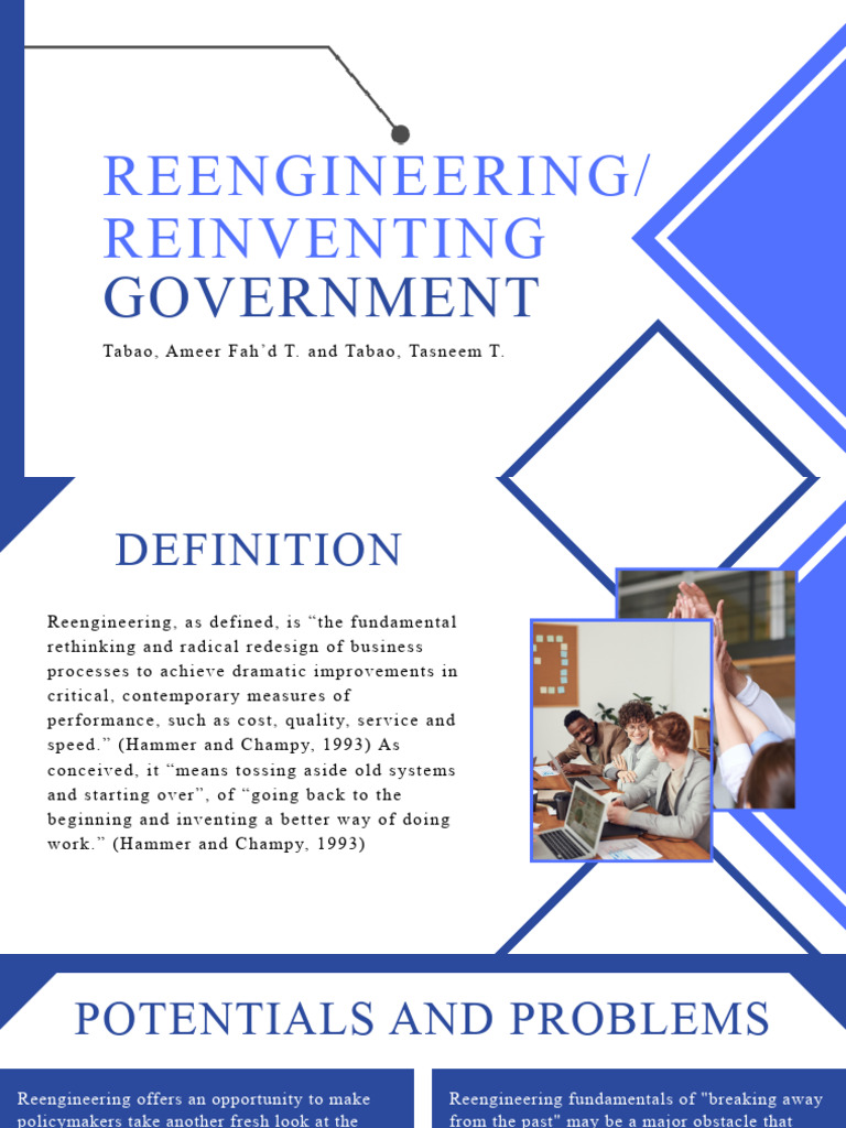 Reengineering Government - Tabao, A and Tabao, T | PDF