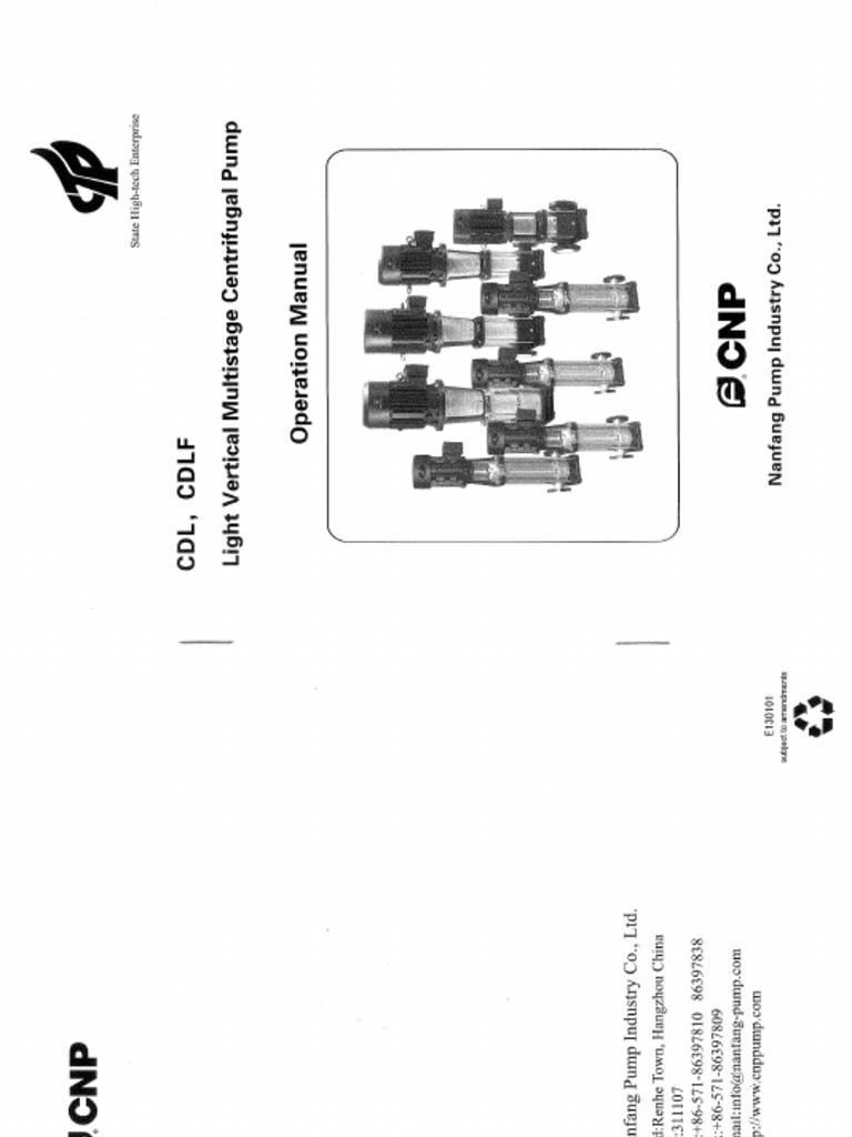 IOM-jockey Pump | PDF