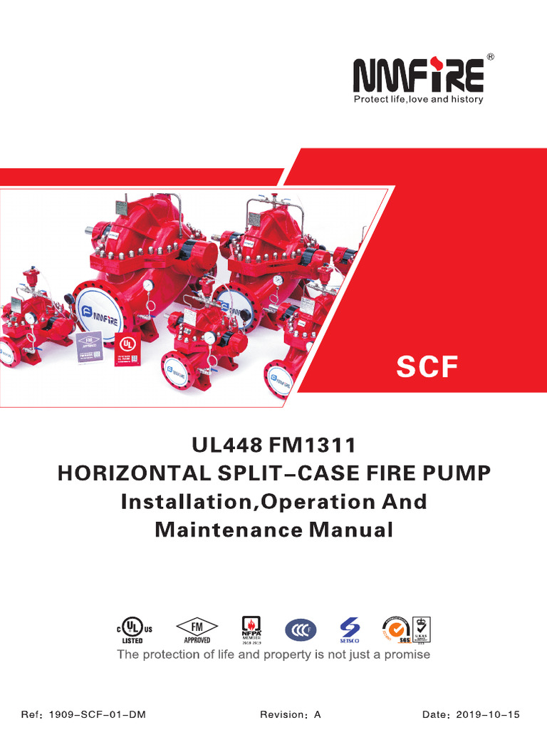 IOM-S-E-01_SCF | PDF | Pump | Safety