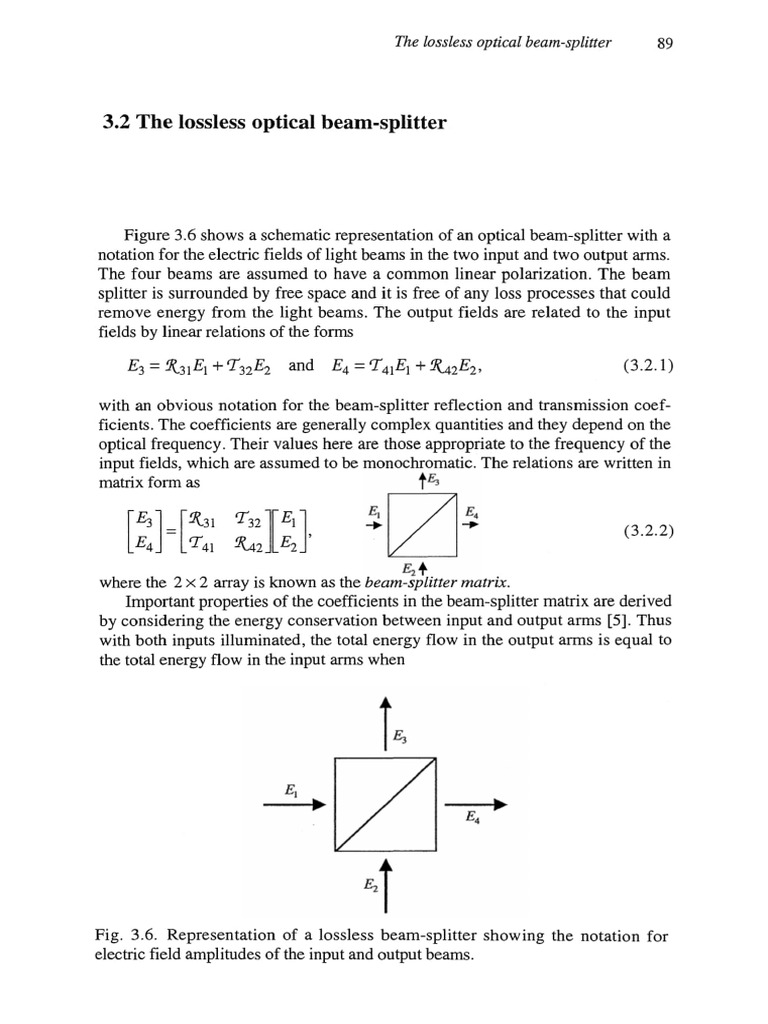 Beam Splitters | PDF