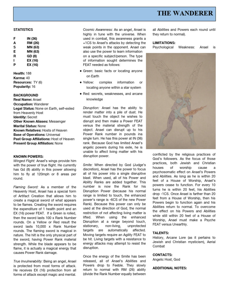 Wanderer | PDF | Angel | God