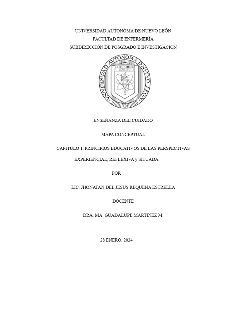 Tarea 1 Cap 1 | PDF | Aprendizaje | Maestros
