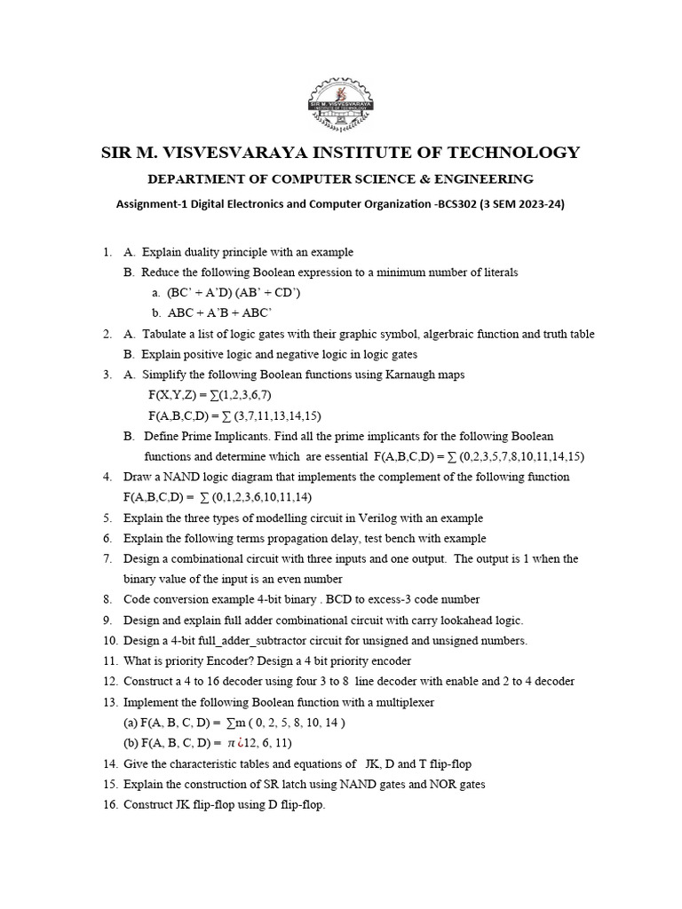 Bcs302-Ddco Assign1 | PDF