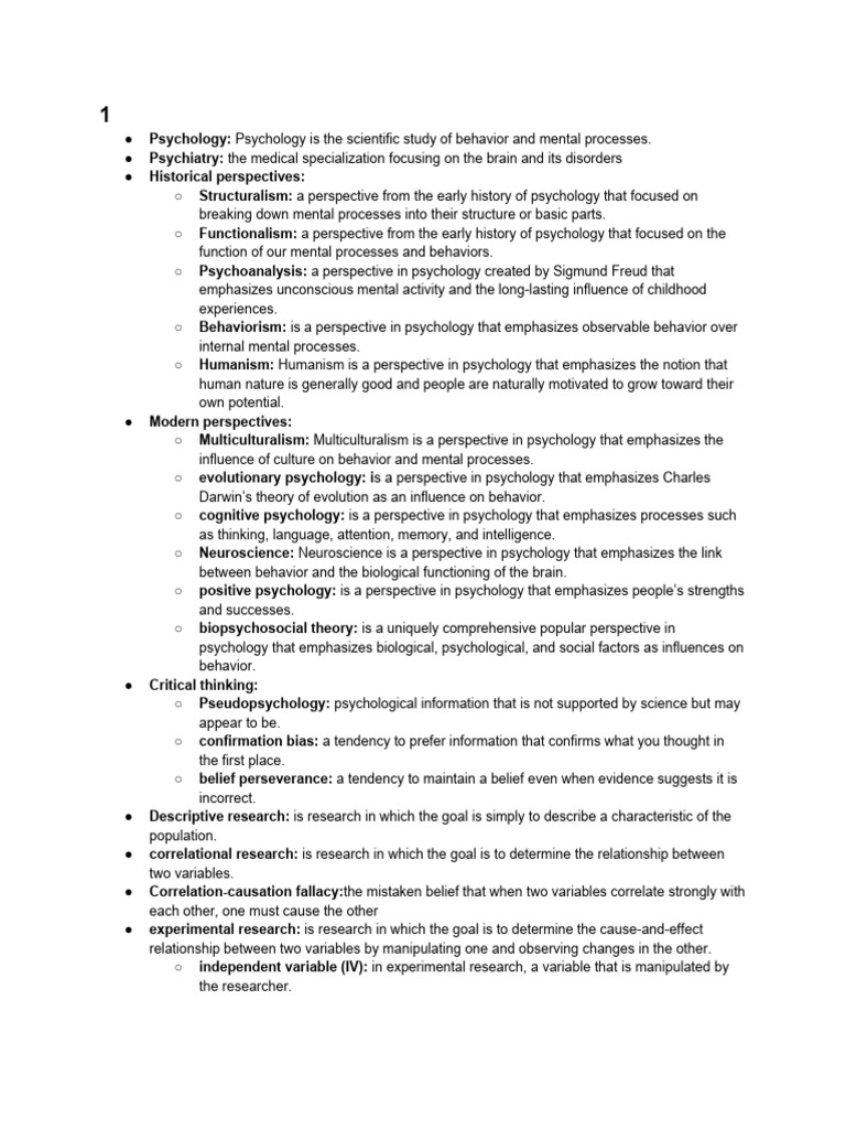 Psych | PDF | Psychology | Cognition