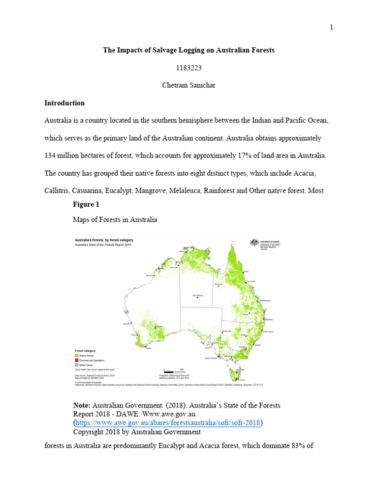 The Impacts of Salvage Logging on Australian Forests | PDF | Forestry ...