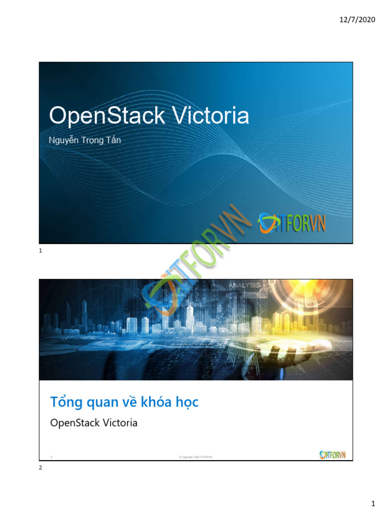 OpenStack Victoria Lesson 1 | PDF | Monopoly (Economics) | Business Law