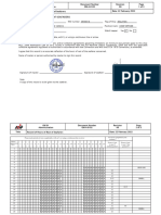 Daily Temperature Monitoring Sheet | PDF