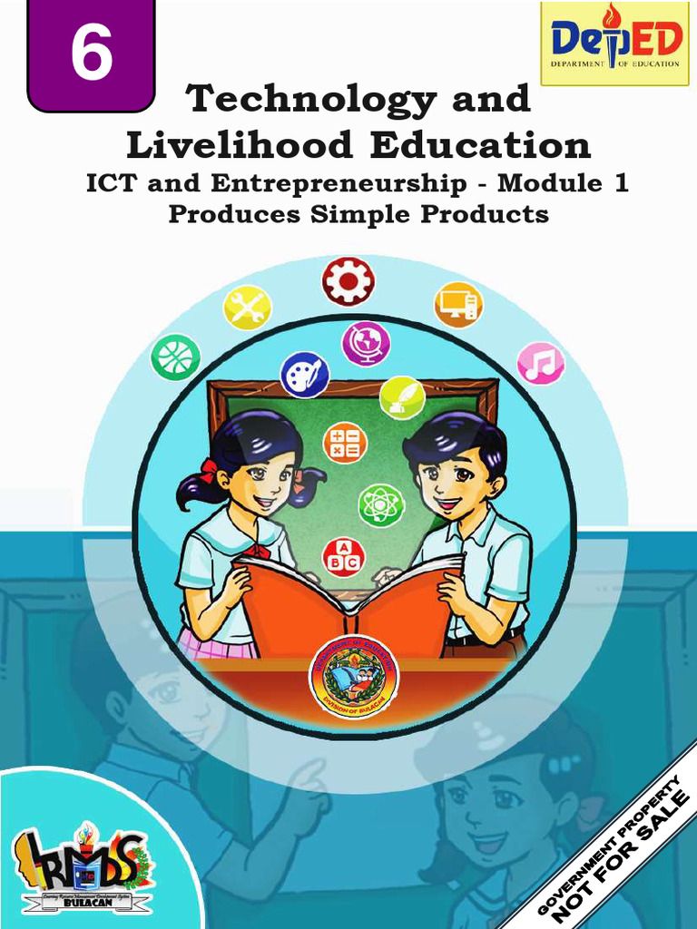 Grade 6 ICT Entrep Module 1 | PDF | Entrepreneurship | Learning