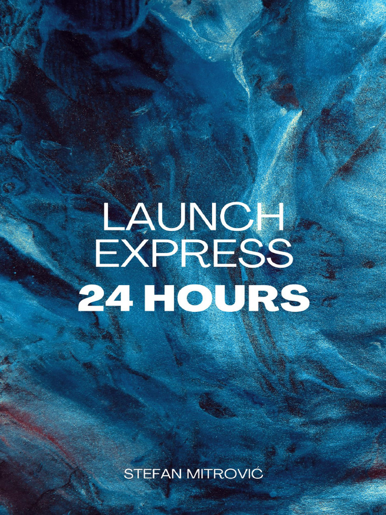 Launch Express 24 Hours | PDF | Artificial Intelligence | Intelligence (AI) & Semantics