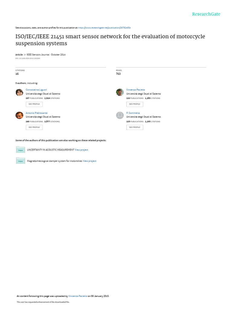 Paper Motorbike Sensor Journaldefinitivorev Paolorev Alf | PDF | Accelerometer | Root Mean Square