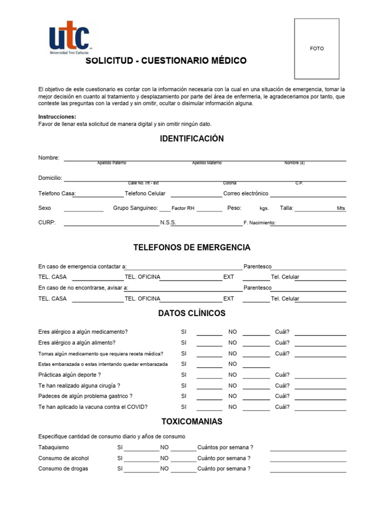 Cuestionario Medico | PDF | Medicina CLINICA | Especialidades Medicas