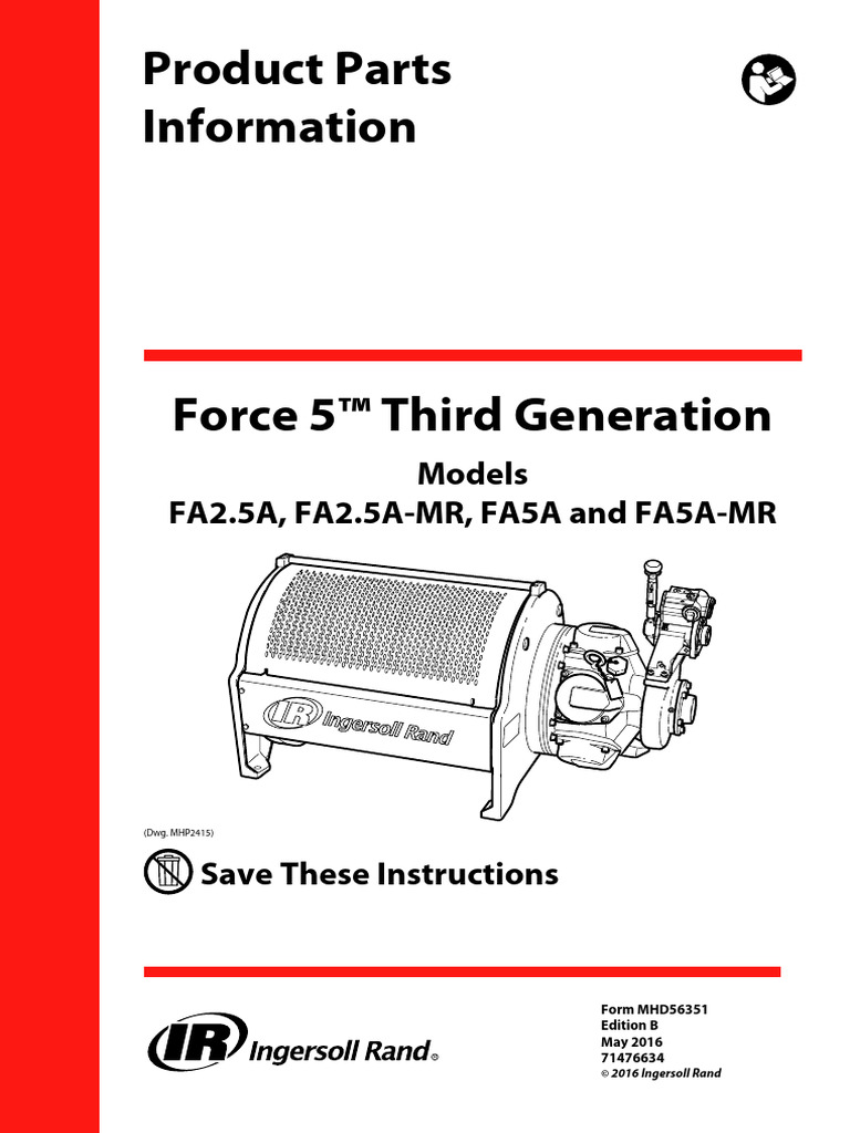 Fa2.5a 2.5amr Fa5a 5a MR Parts | PDF | Manufactured Goods | Mechanical ...