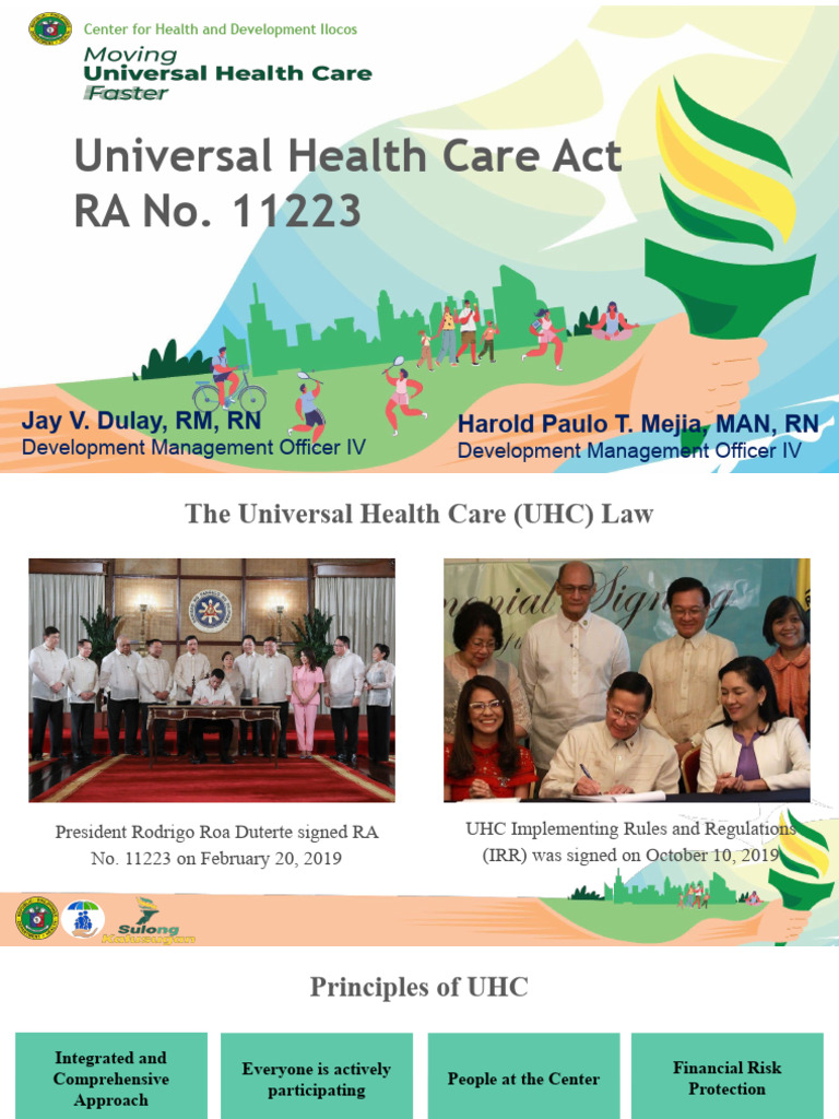UHC Presentation | Download Free PDF | Universal Health Care | Primary Care