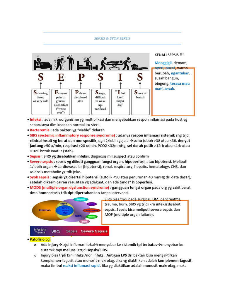 Sepsis Malaria | PDF