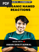 All Name Reactions of Chemistry Class 12th Cbse & Isc PDF | PDF ...