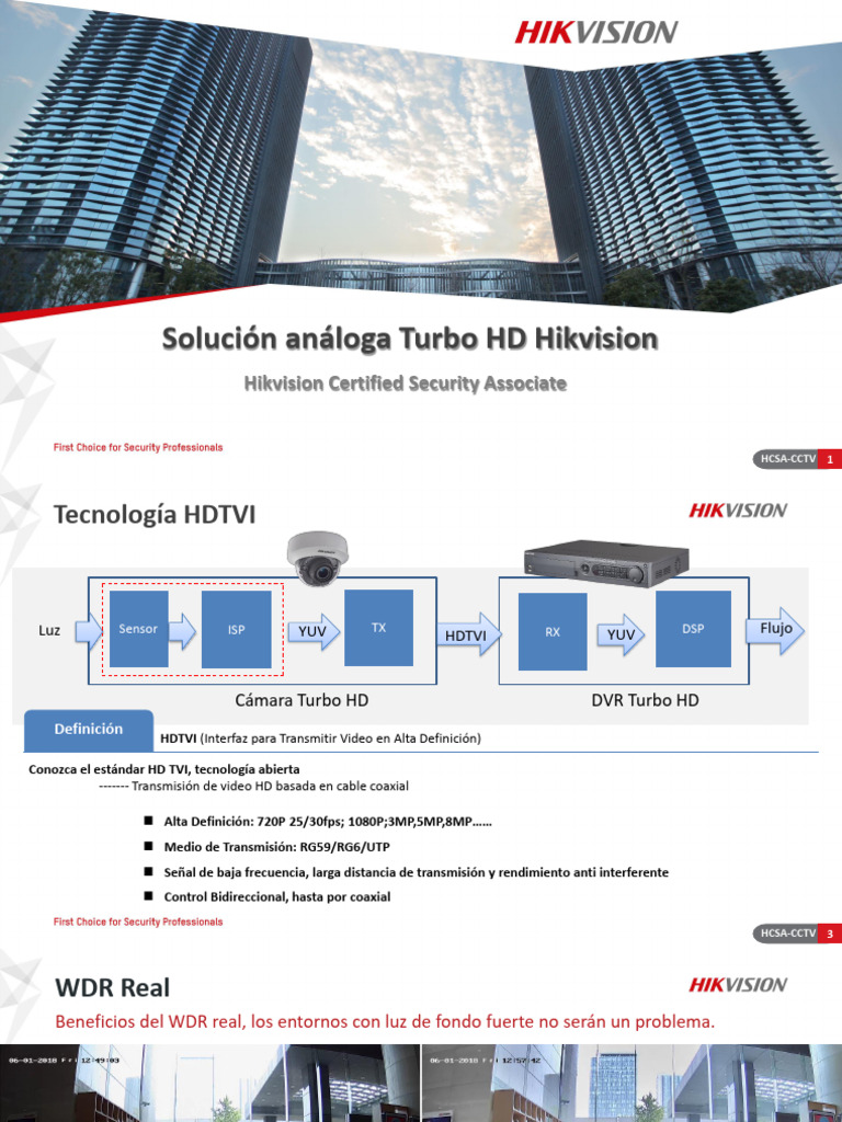 Certificación HCSA de Hikvision | PDF | Televisión de alta definición ...
