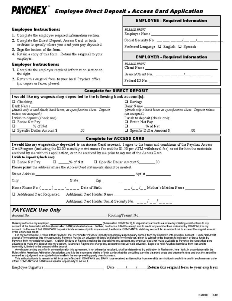 Dir Dep | PDF | Cheque | Deposit Account