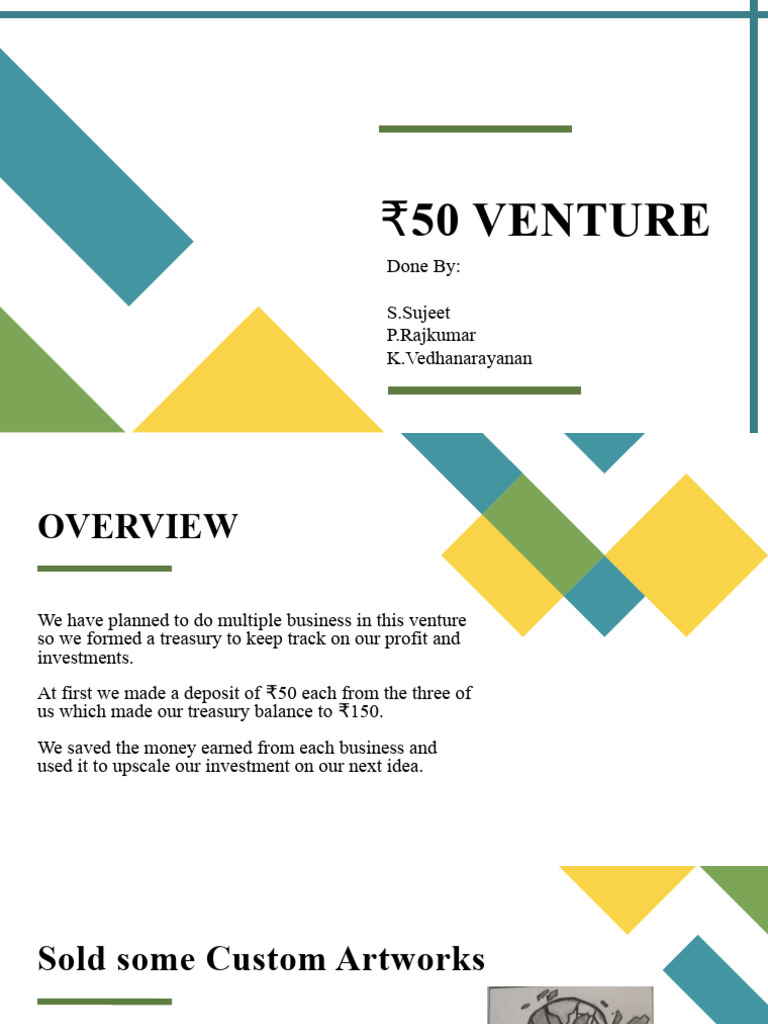 50 Venture | PDF
