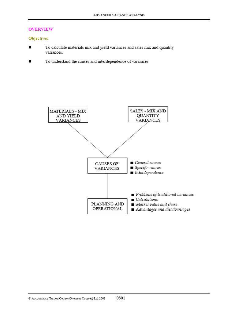@PO Taken ATP Advance Variance Analysis - Pgs.18 | PDF | Labour Economics | Variance