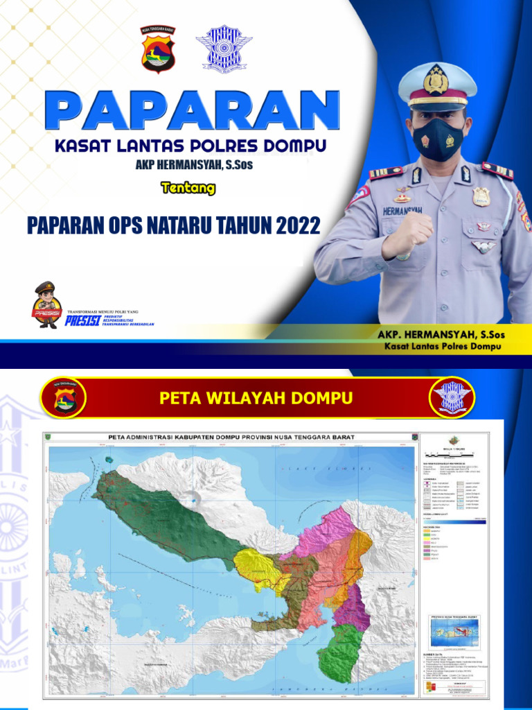Paparan Ops Nataru 2022 Kasat Lantas Dompu | PDF