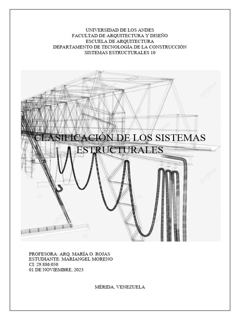 Trabajo Sistemas Estructurales 10 | PDF | Braguero | Viga (Estructura)