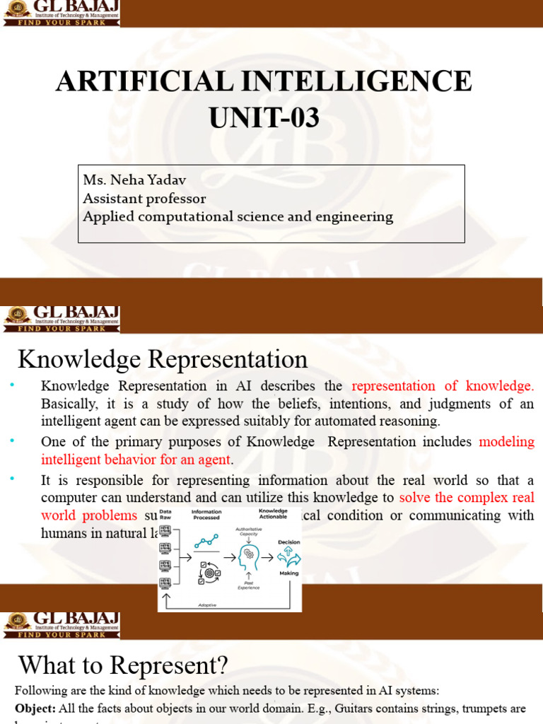 AI Unit 3 | PDF | Bayesian Network | Knowledge Representation And Reasoning