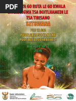 Setswana Makaelagongwe and Malatodi | PDF | Games & Activities