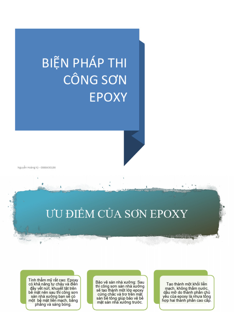 BIỆN PHÁP THI CÔNG SƠN EPOXY | PDF