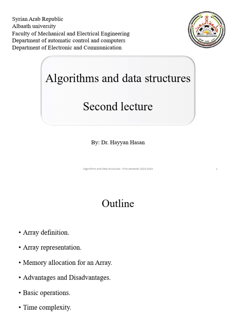 Second Lecture | PDF | Namespace | Data Structure Second Lecture | PDF | Namespace | Data Structure