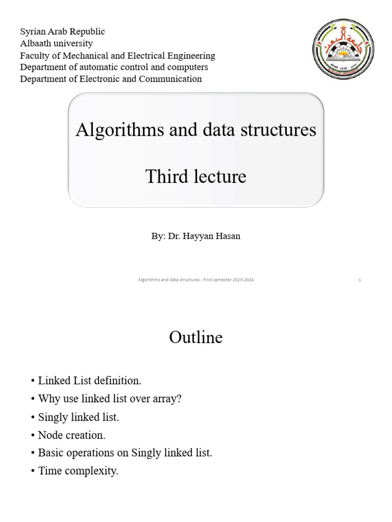 Third Lecture | Download Free PDF | Pointer (Computer Programming ... Third Lecture | Download Free PDF | Pointer (Computer Programming ...