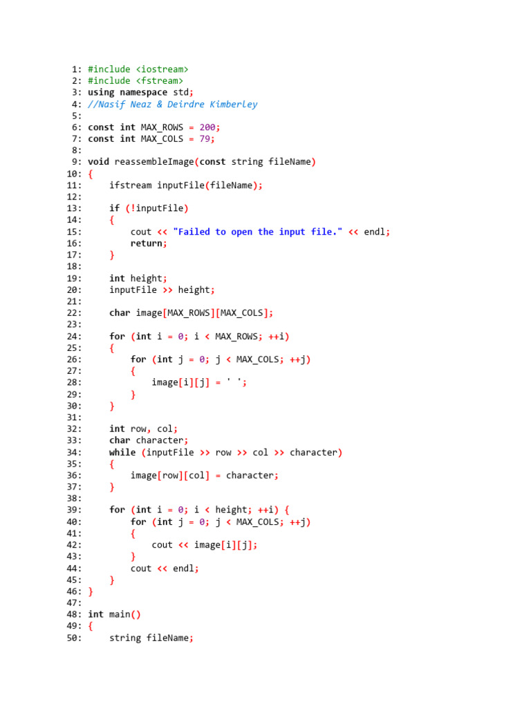 Ascii Art Assignment 8 Q3 Pdf Object Oriented Programming Computer Data