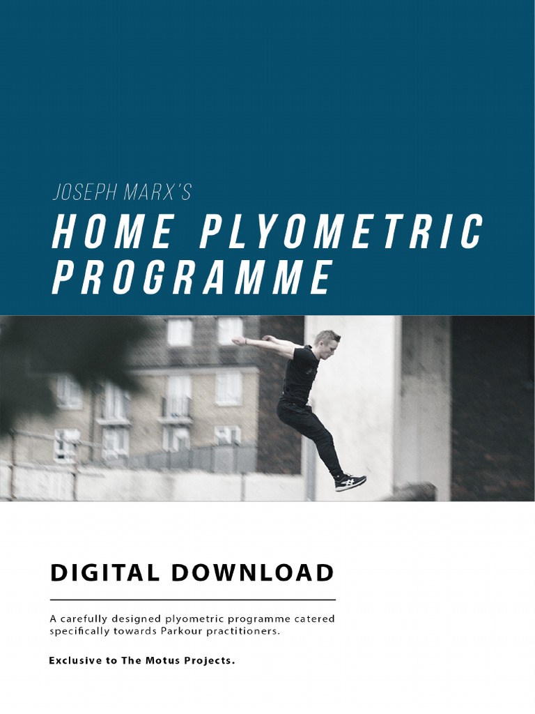 Plyometric Jumping Programme - The Motus Projects - 2 | PDF | Physical ...
