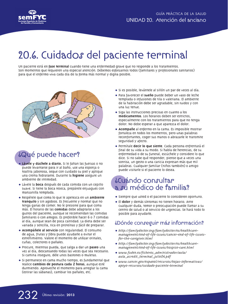 Cuidados Del Paciente Terminal | PDF | Epidemiología | Ciencias de la Salud