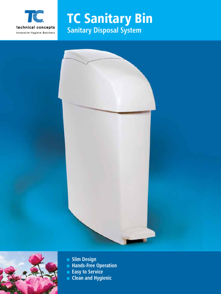 Sanitary Bin Brochure | Download Free PDF | Sanitation | Hygiene