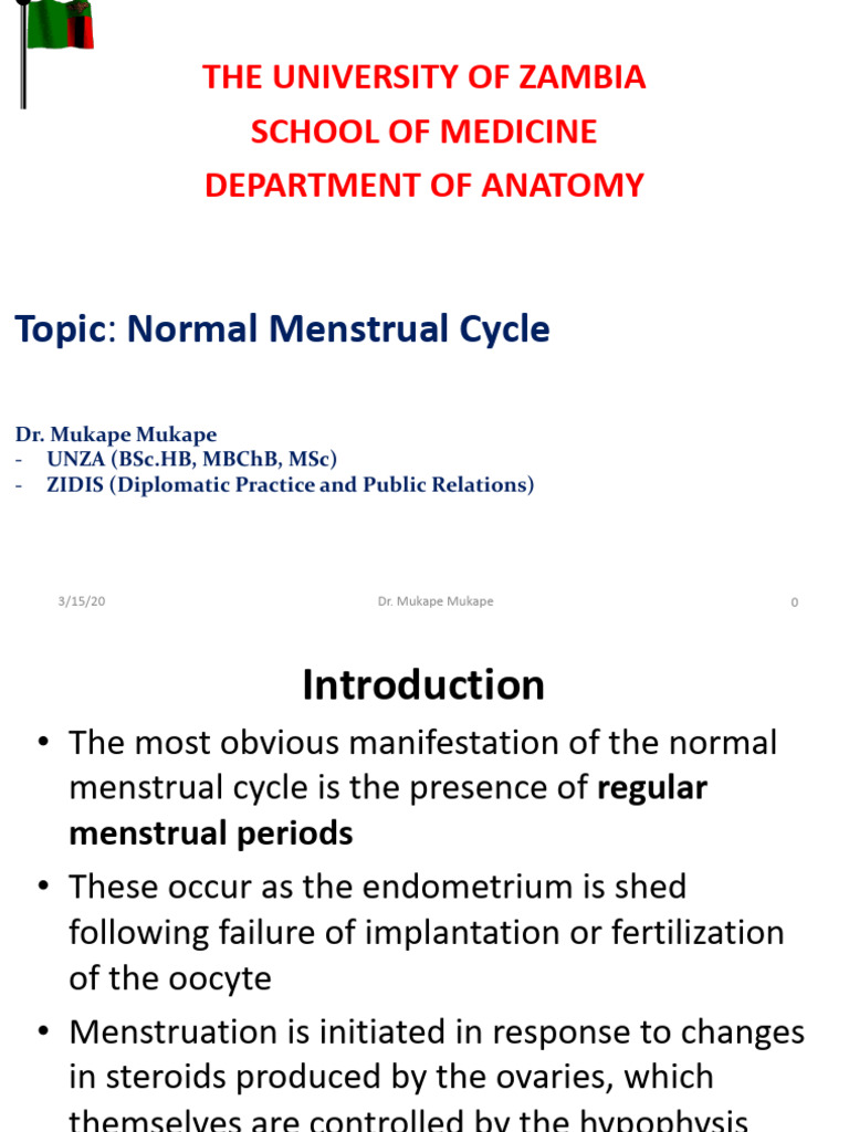 Normal Menstrual Cycle | PDF | Menstrual Cycle | Ovary