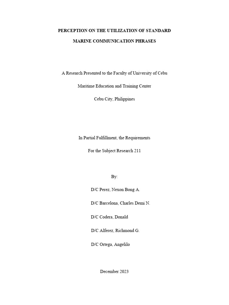 Research Sample | PDF | Communication | Linguistics