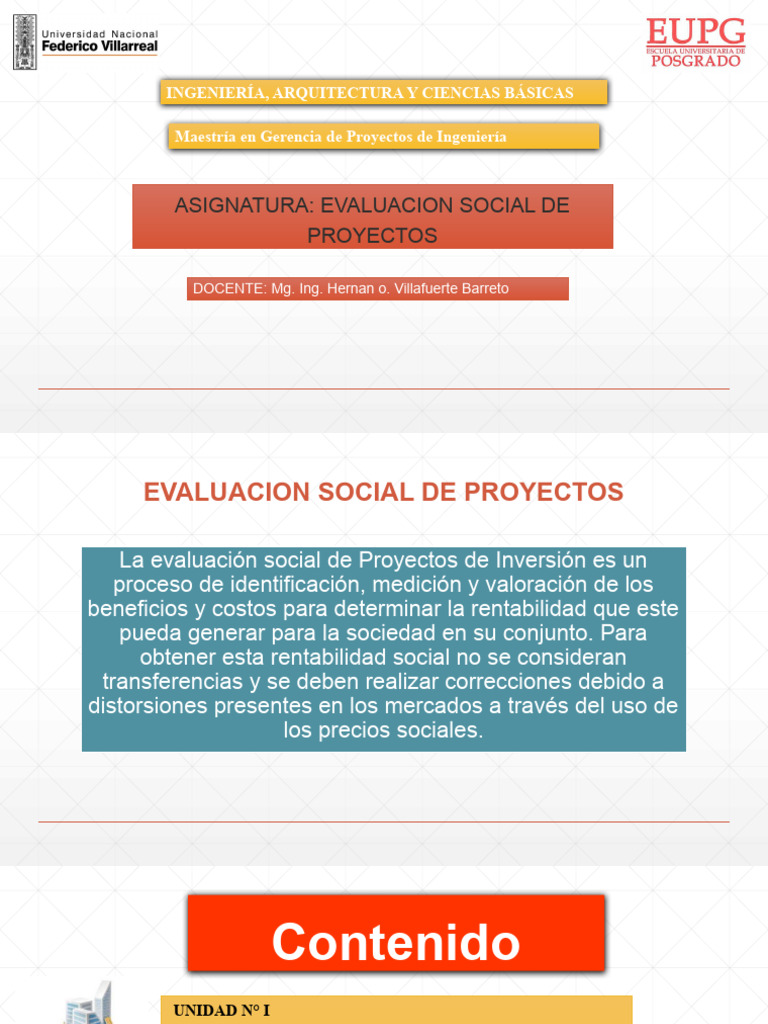 Unidad I SEMANA1 | PDF | Business | Evaluación