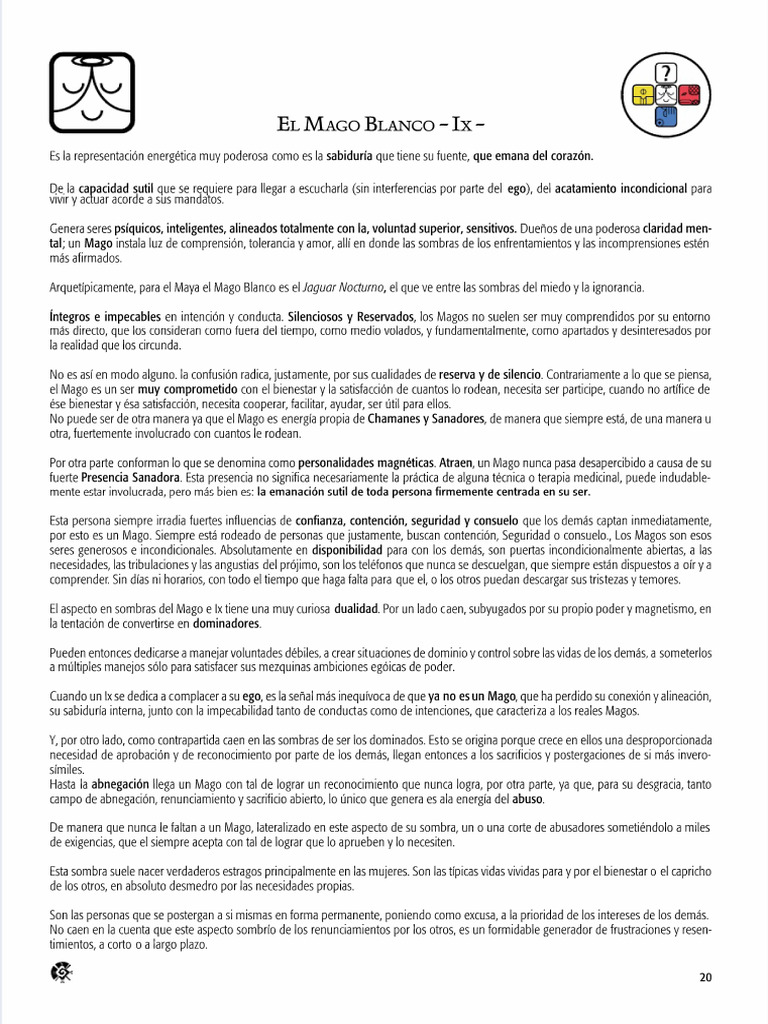 Mago Blanco Kin Maya | PDF